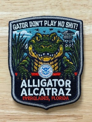 AWESOME FLORIDA *** ALLIGATOR ALCATRAZ *** LTD ED MORALE PATCH ~ WOW!! | eBay