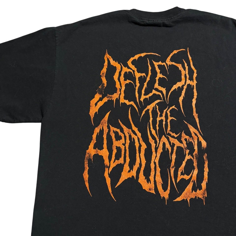 Devourment Deflesh The Abducted Death Metal Band T-Shirt Black Mens ...