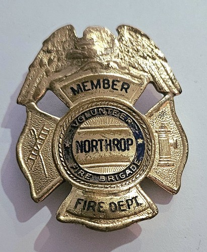 Northrop Corporation Fire Department Volunteer Fire Brigade MEMBER's ...