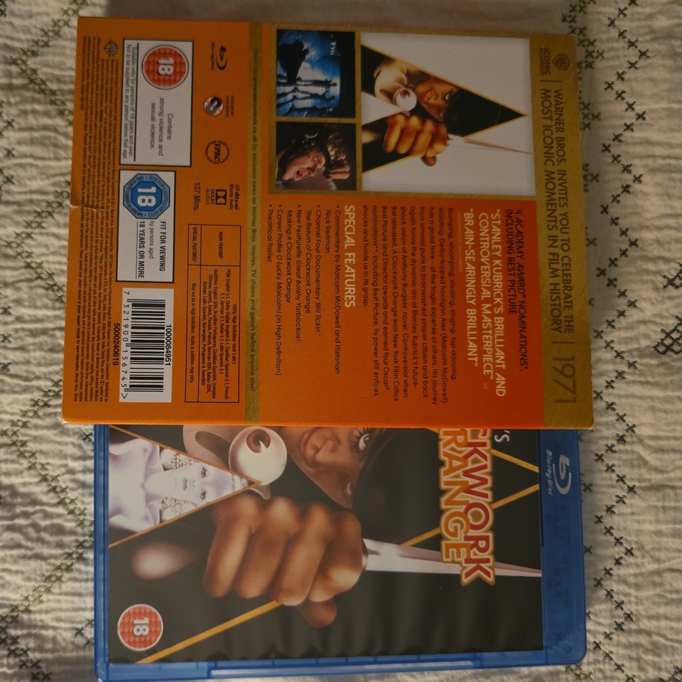 A Clockwork Orange - New/Sealed + Slipcover | eBay UK