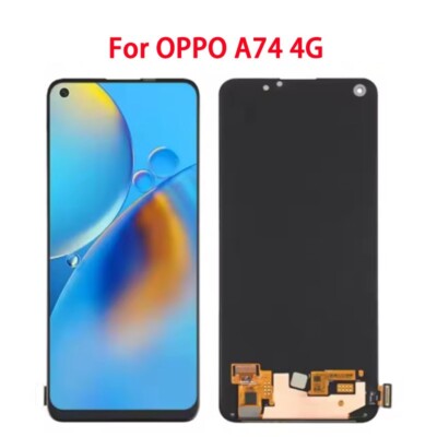 6.43" Original For OPPO A74 4G CPH2219 OLED Display Touch Screen ...