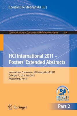 HCI International 2011 Posters' Extended Abstracts: International ...