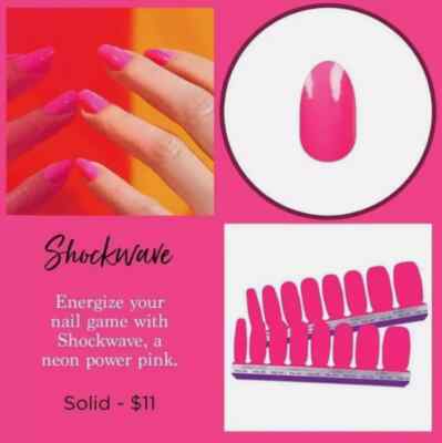 Color Street 100% Nail Polish Strips "Shockwave" *free shipping | eBay