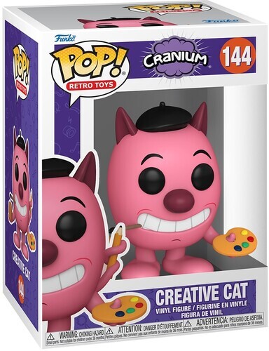 FUNKO POP! Games: Cranium - Creative Cat [Used Very Good Toy] Vinyl ...