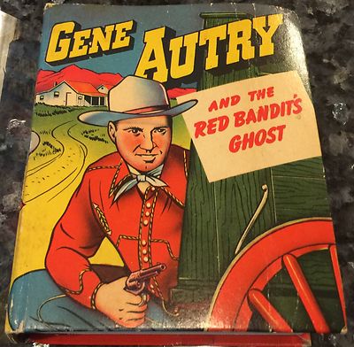 GENE AUTRY Red Bandit's Ghost Better Little Book, #1461 | eBay