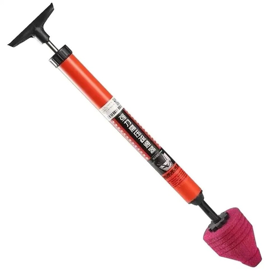 Heavy Duty High Pressure Toilet Unblock Plunger Clog Drain Buster ...