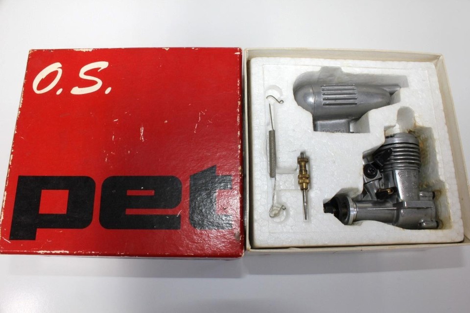 Rare Historical Japanese 1960 OS Pet 099 R/C Glow Model Engine, NIB | eBay