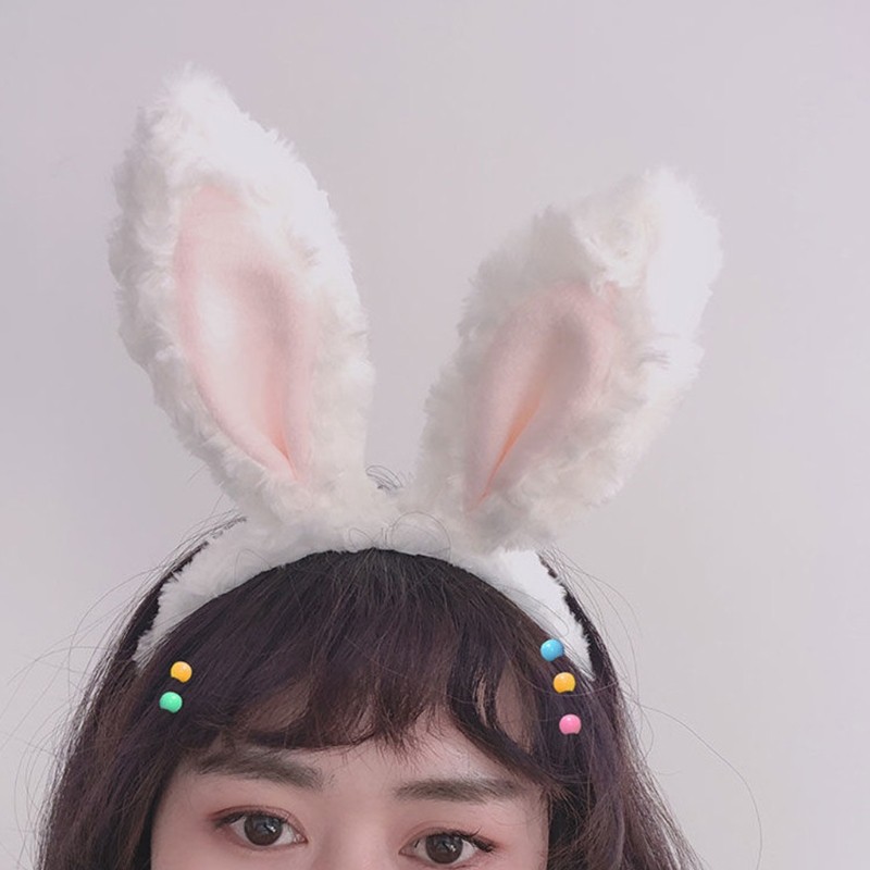 Plush Bunny Ears Headband Stuffed Cartoon Headband Performance Hair Accessories | eBay Australia