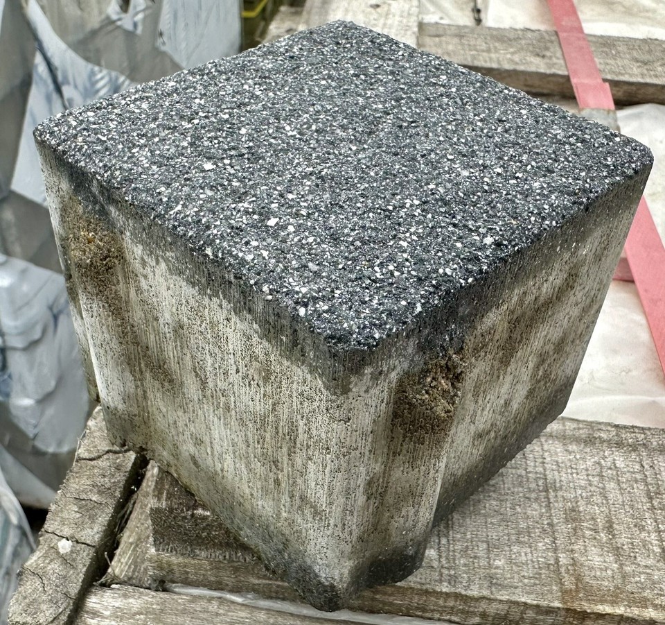 CHARCON ANDOVER PAVING PERMEABLE GREY GRANITE, BLOCK PAVING, 100x100x80 ...