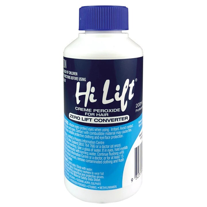Hi Lift Peroxide creme Professional Salon use Product Zero Lift ...