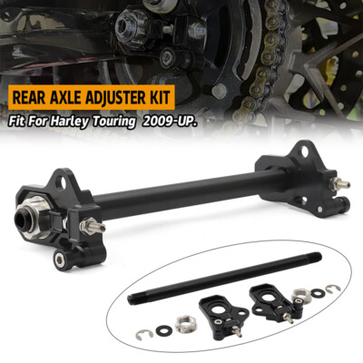0117-0028M-B Rear Axle Adjuster Kit For Harley Touring Road King Street ...