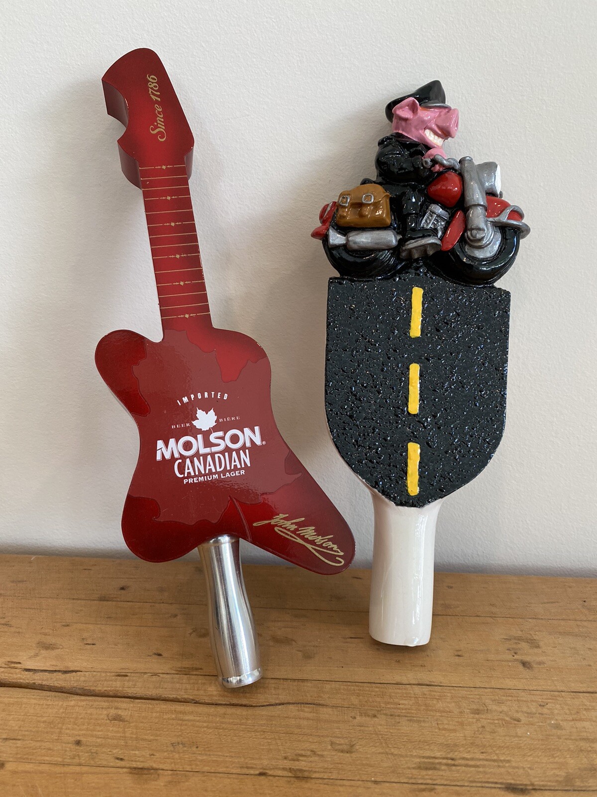 Molson Canadian Electric Guitar Beer Tap Handle - Plus Extra Tap! | eBay