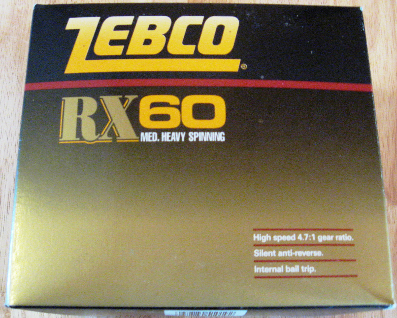 Brand New Zebco RX60 Spinning Reel N.I.B. Great for larger fish. | eBay