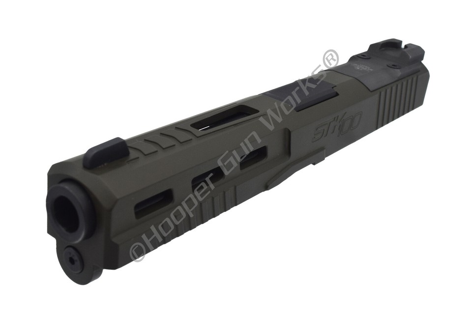 Rock Island Armory Complete Upper for Glock 17 Vortex Venom OD Green ...