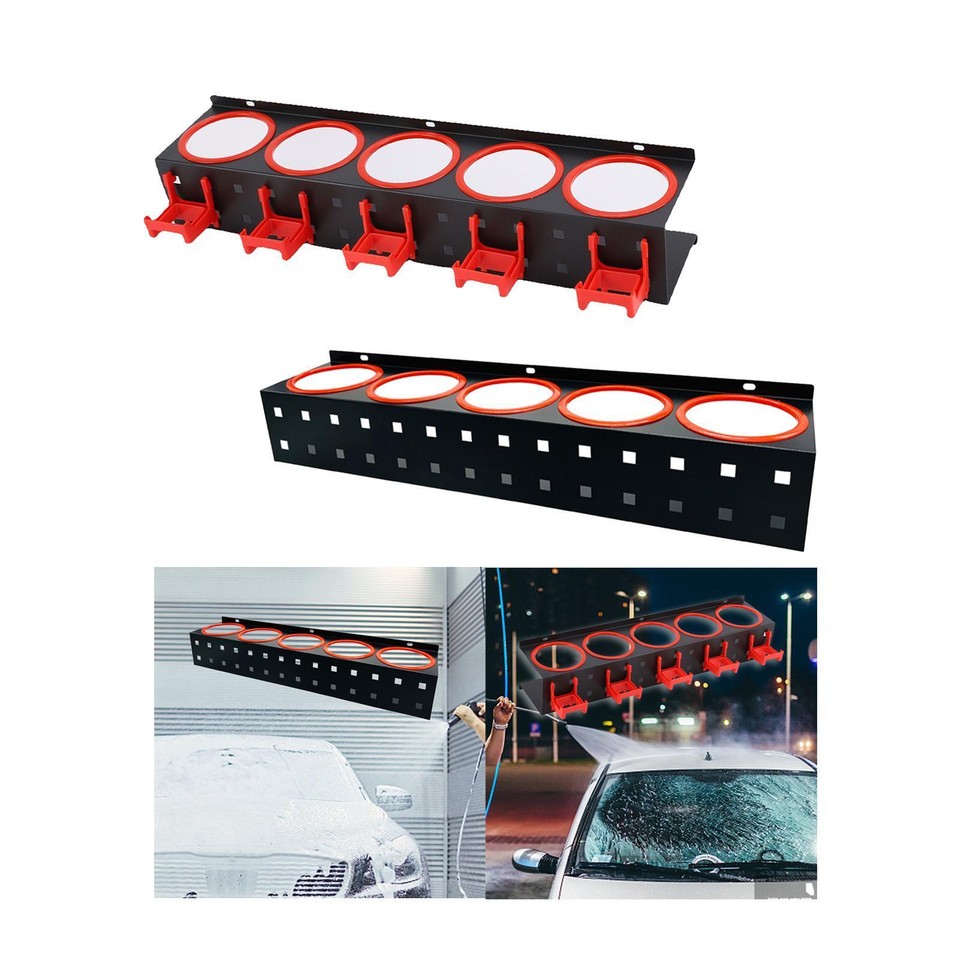 Spray Bottle Storage Rack Auto Beauty Store Display Hanger Garage ...