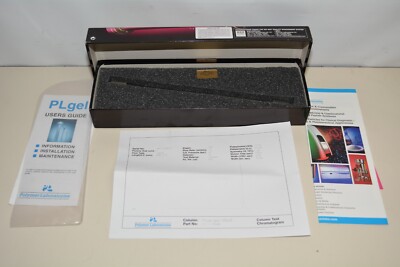 Polymer Laboratories PLgel 5um 10E4A HPLC column P/N 1110-6540 #W1564 ...