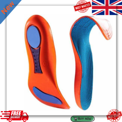 Memory Foam Shoe Insoles For Men Women Running Trainer Inner Soles Foot ...