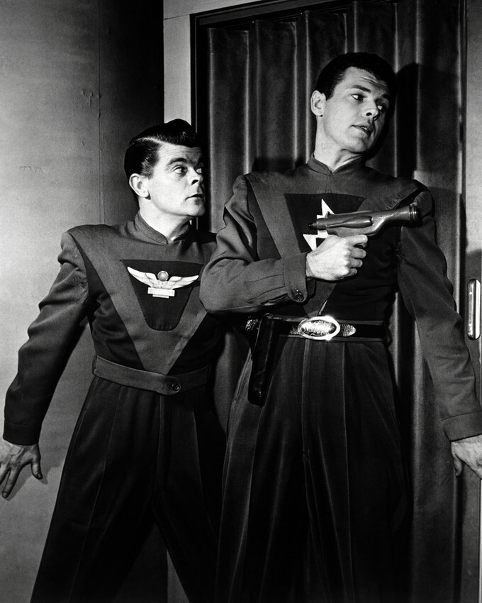 Space Patrol Featuring Ed Kemmer, Ken Mayer 16x20 Canvas | eBay