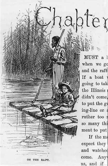 Huckleberry Finn Raft Description