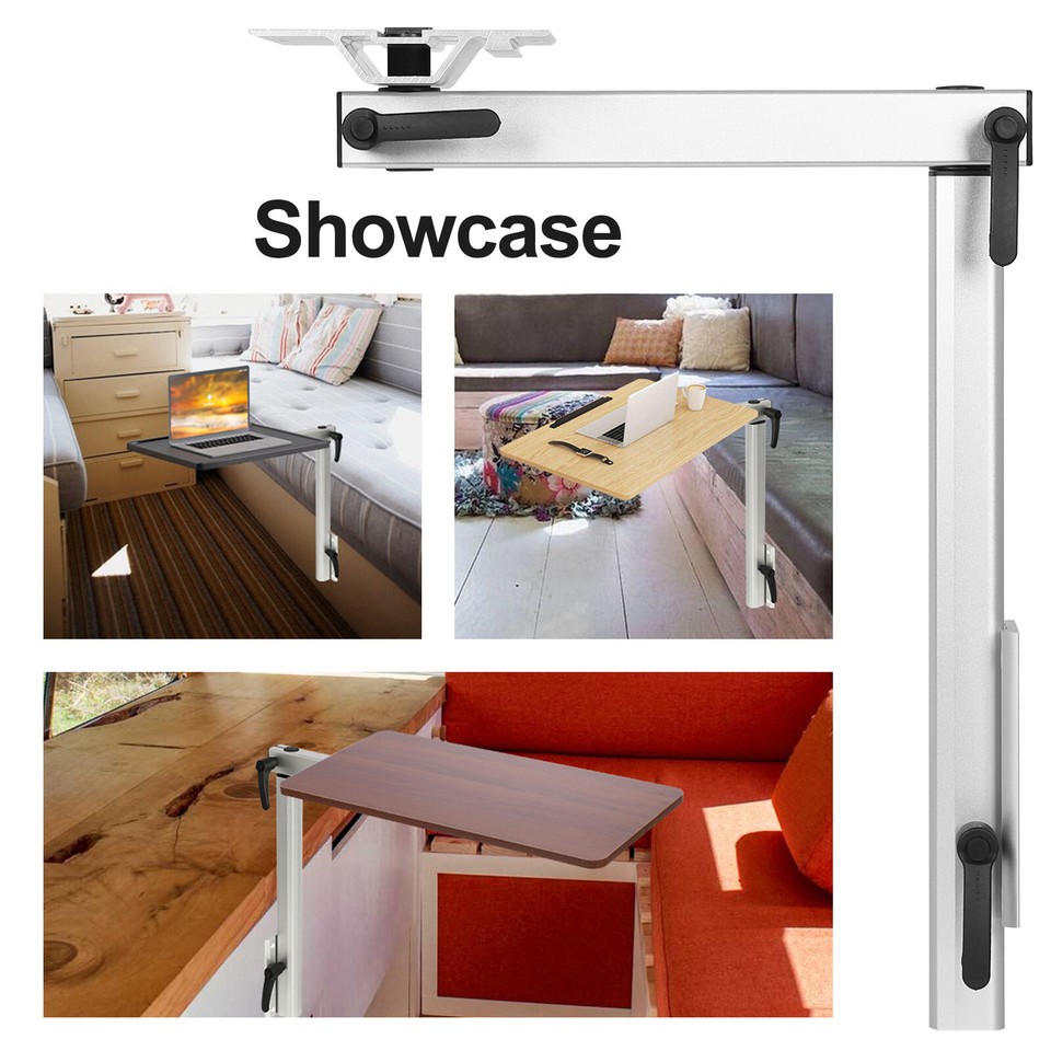 Adjustable 360 Degree Swivel Table Top Mount Pedestal Aluminum Alloy ...