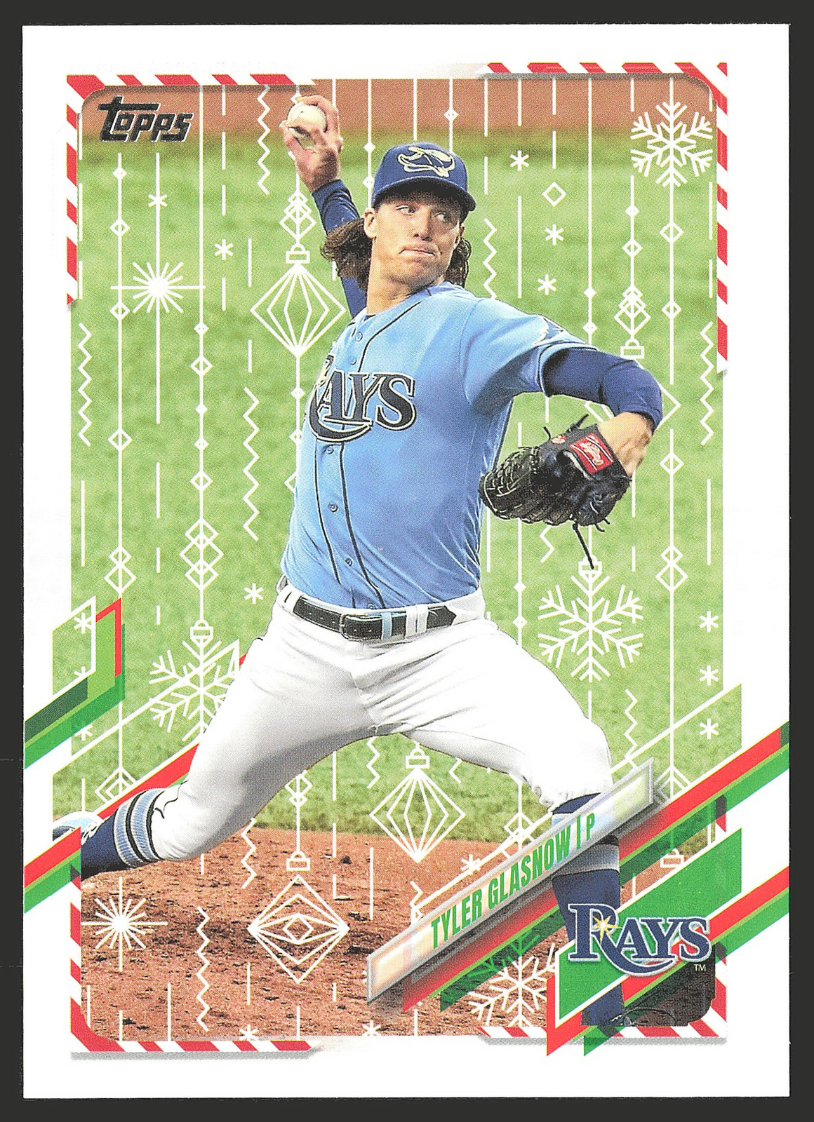 2021 Topps Holiday #HW64 Tyler Glasnow | eBay