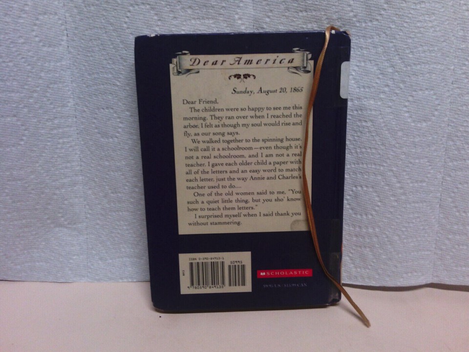 Dear America Thought My Soul Would Rise & Fly Diary of Patsy Freed Girl ...