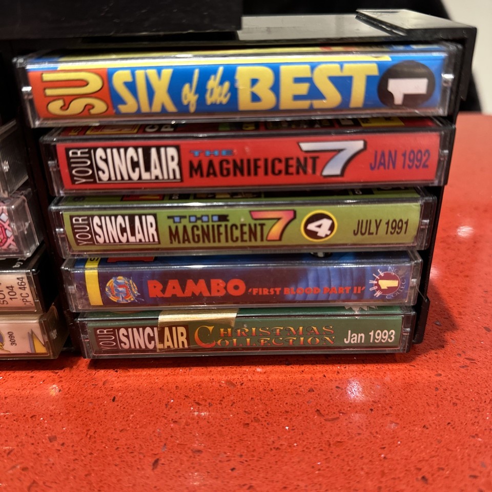 Sinclair ZX spectrum Games cassette Bundle Job Lot retro computer ...