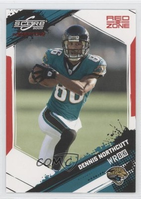 2009 Score Inscriptions Red Zone 2/30 Dennis Northcutt #133 1d4 | eBay