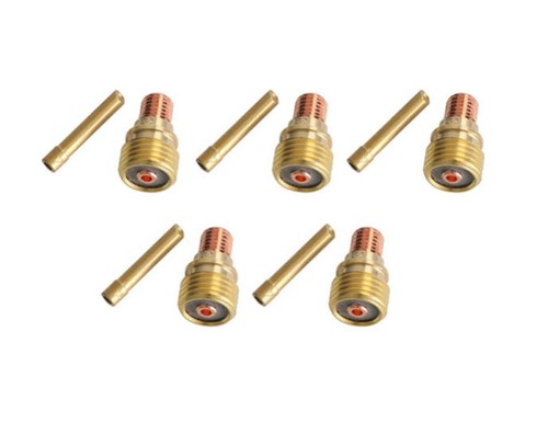 TIG Gas Lens Short Chuck Body Kit WP92025 10 Piece Welding Accessories ...