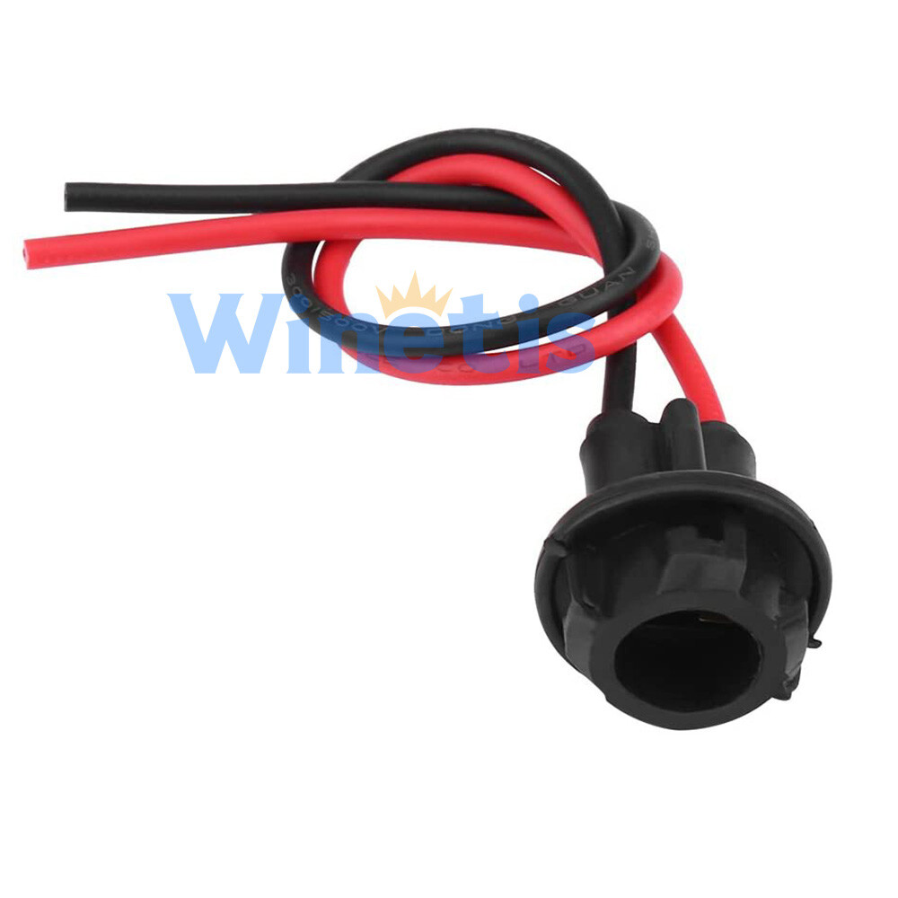 Universal Pigtail Wire Female Socket 194 Harness Rear Side Marker Light ...