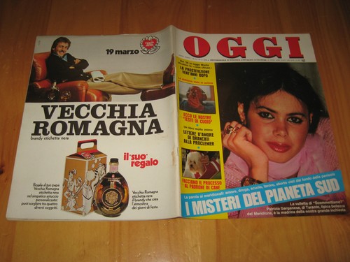 TODAY 1978/11=PATRIZIA GARGANESE=CANDIA=FOGAR=PROCLEMER=MARIA BAXA ...