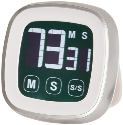 Touch Screen LCD Countdown Timer for the kitchen home gym study | eBay ...