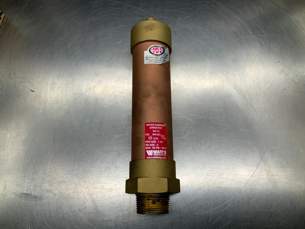 Watts Water Hammer Arrestor Sizing Water Hammer Preventer Code
