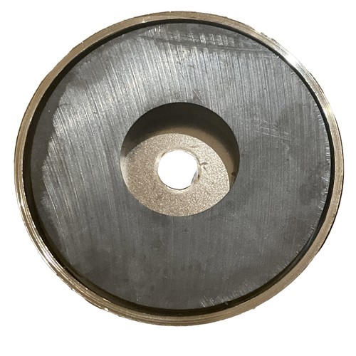 66mm Large Strong Round Pot Magnet Treasure Hunting Sea Fishing 39kg ...