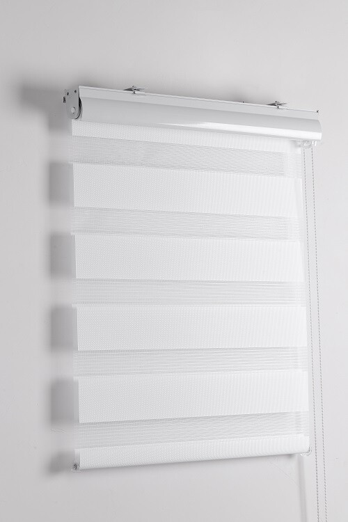 Zebra Vision Window Roller Blind Easy Fit 165cm-210cm Drop Day and ...