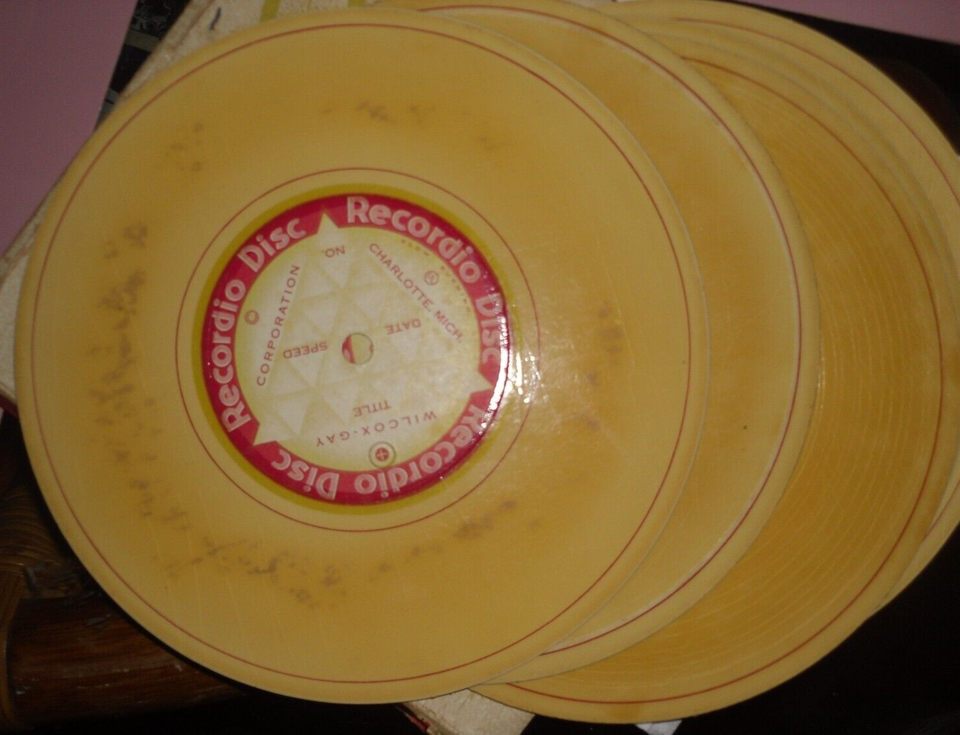 Vintage Wilcox-Gay Recordio discs | eBay