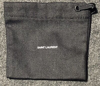 SAINT LAURENT - Small Dust Bag 3.75” x 3.5” - Perfect for jewelry ...
