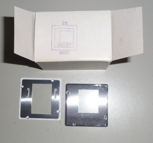 Slide mount GEPE 2 piece 2x2" 5x5cm slides Multivision offset x20 6920 ...