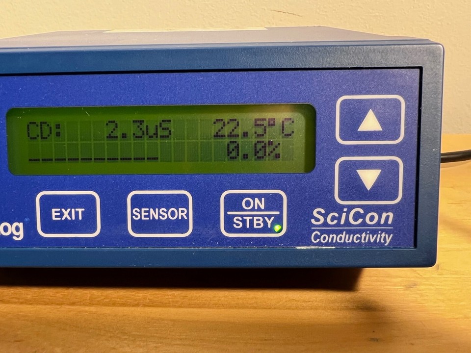 Parker SciLog SciCon Monitor 080-590 for Single-Use Sensor Warranty ...