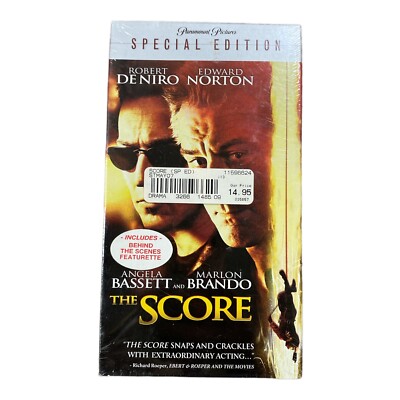 The Score (VHS, 2002, Special Edition) *New Factory Sealed Watermark ...