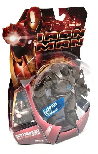 Marvel - Iron Man Iron Monger Super Fist Smash Boxed Figure By Hasbro ...