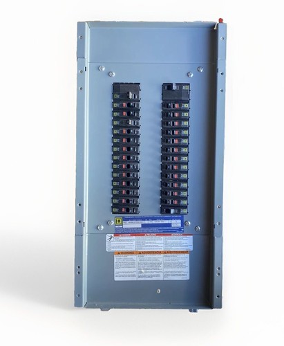 SQUARE D NQ ELE PANEL 100A 120V/240V 1P 3wire 30SPC Interior Cu Buss ...