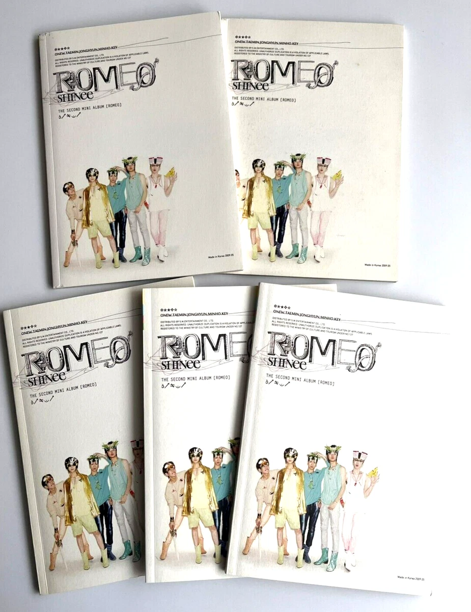 Shinee Romeo Album Cover