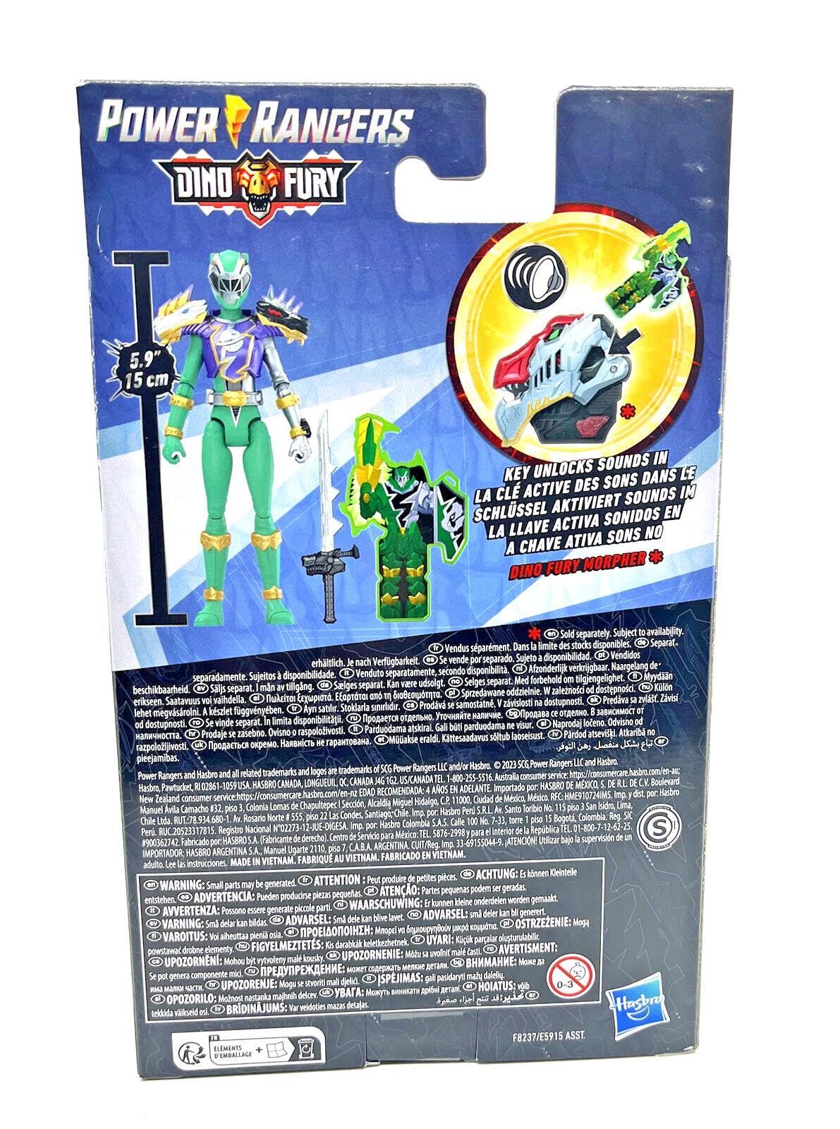 Power Rangers Dino Fury Cosmic Armor Green Ranger Izzy Garcia Cosmosoul ...