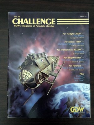 Challenge Magazine #36 1988 GDW Warhammer 40K MegaTraveller Paranoia ...