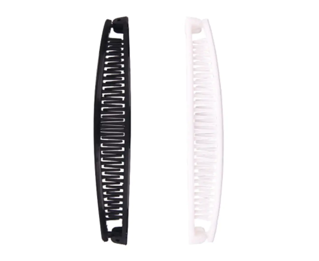 2 Pieces Clincher Combs Banana Combs Insert Comb Wave Hairpin - White ...