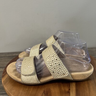 Vionic Women’s Size 7 341 Samoa Slip On Leather Slide Sandals TVW4832 ...