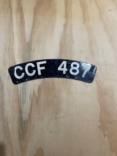 Triumph Norton BSA Double Sided British Vintage Motorcycle front Number ...