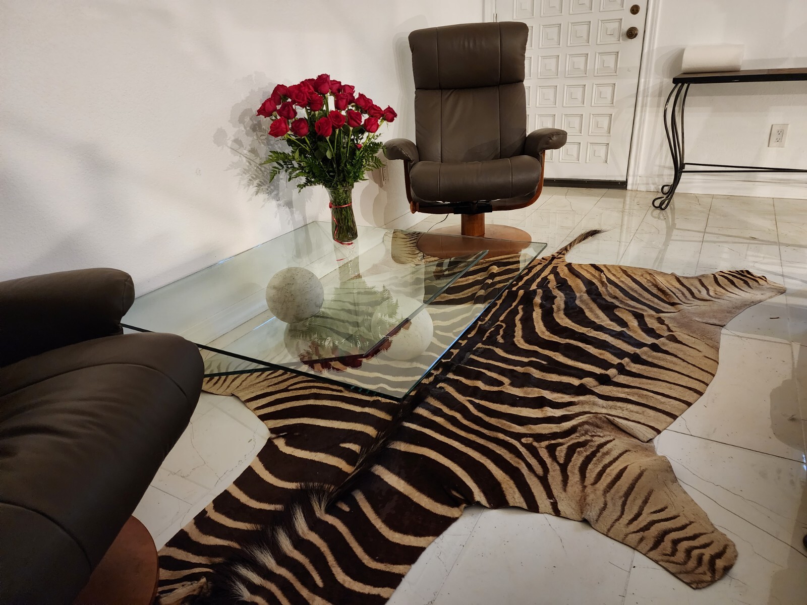 Zebra skin, real zebra hide, rug or wall display | eBay