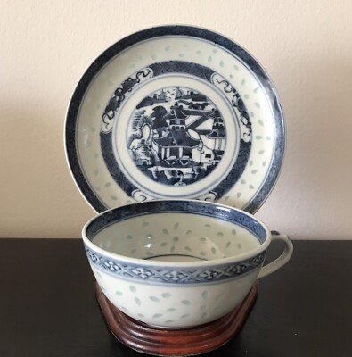 Plates - Rice Pattern